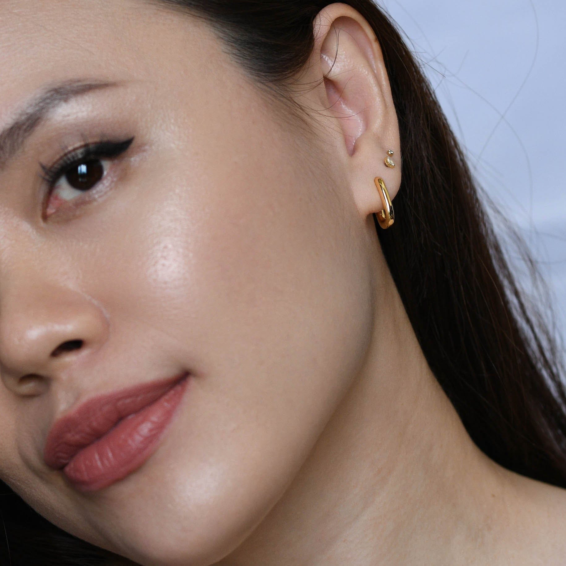 Zera Hoops | Gold – poppylab